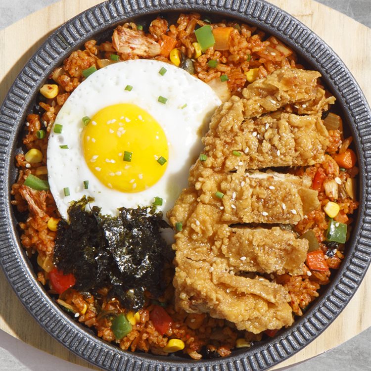 Chicken Kimchi Fried Rice – Soban K-Town Grill