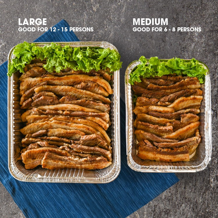 Soy Garlic Samgyupsal (Good for 6-8 Persons) – Soban K-Town Grill