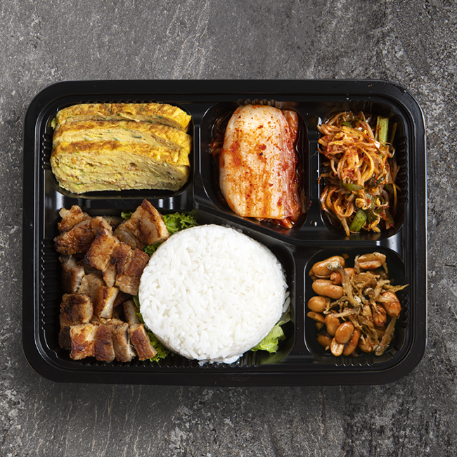 Fresh Samgyupsal Dosirak – Soban K-Town Grill